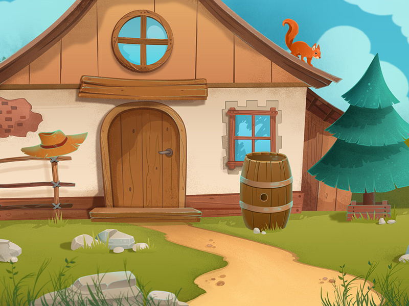 House background by Costin Diana on Dribbble