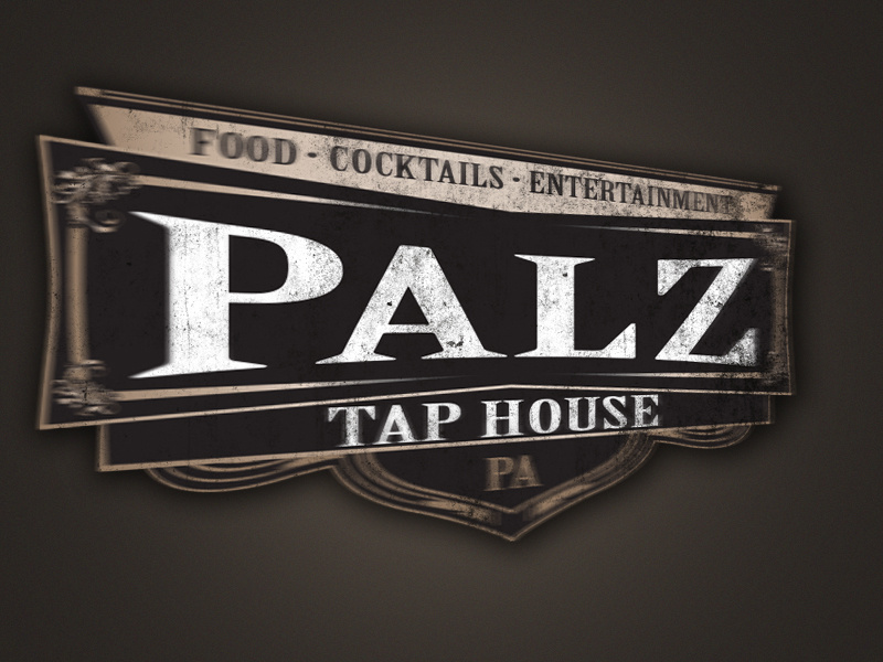 Palz Tap House Logo Design by Drew Roberts on Dribbble