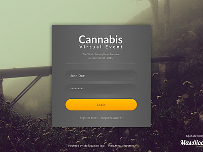 Platform Login Design by Drew Roberts on Dribbble