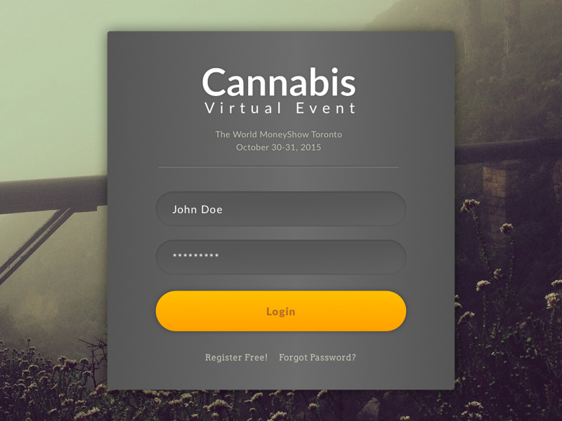 Platform Login Design by Drew Roberts on Dribbble