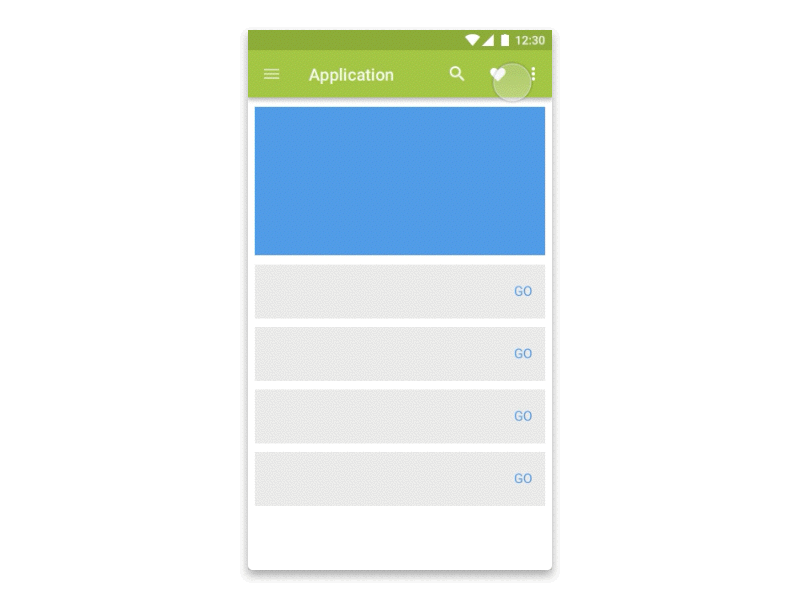 Android Material Animations by Drew Roberts on Dribbble