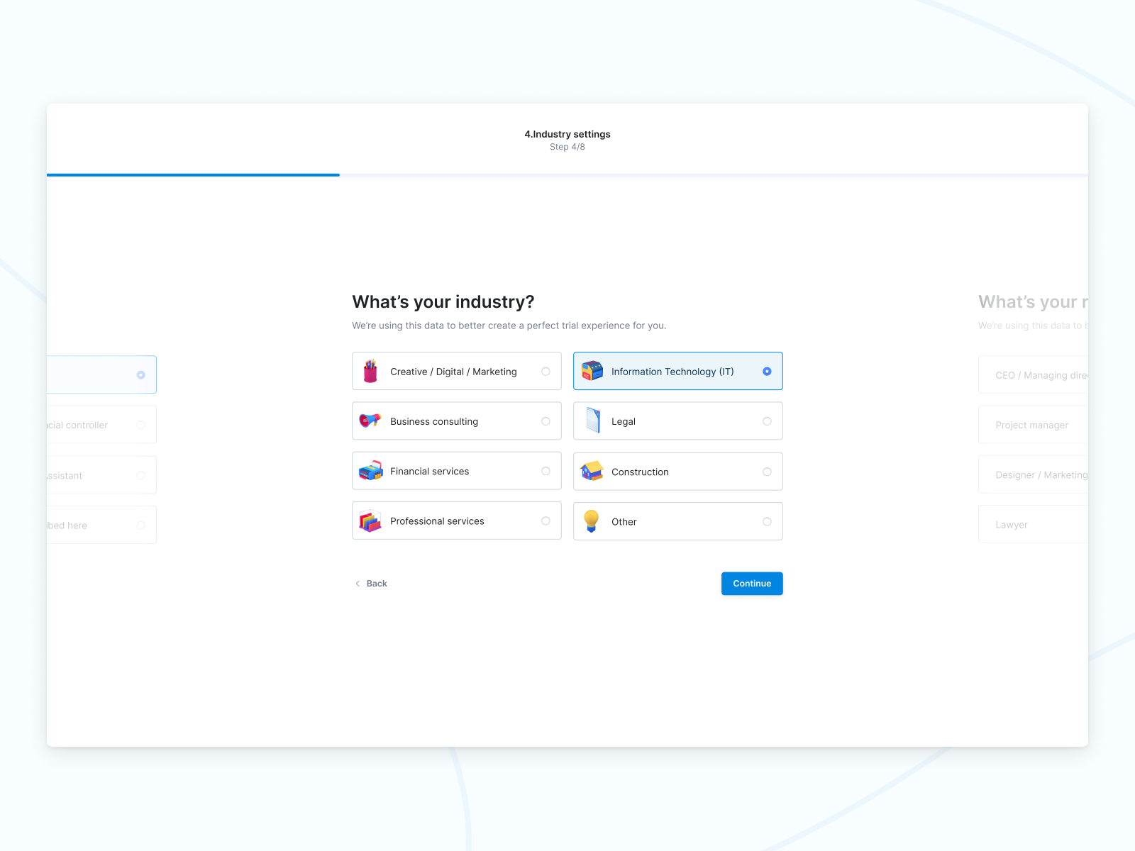 Sign Up Flow Concept by Helena Mäeorg on Dribbble