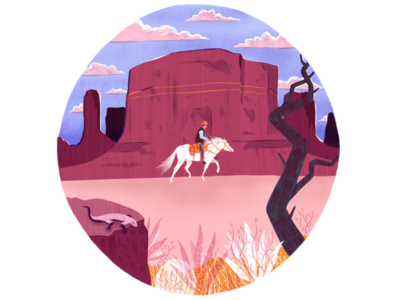 Cowboy by Harry Goldhawk on Dribbble