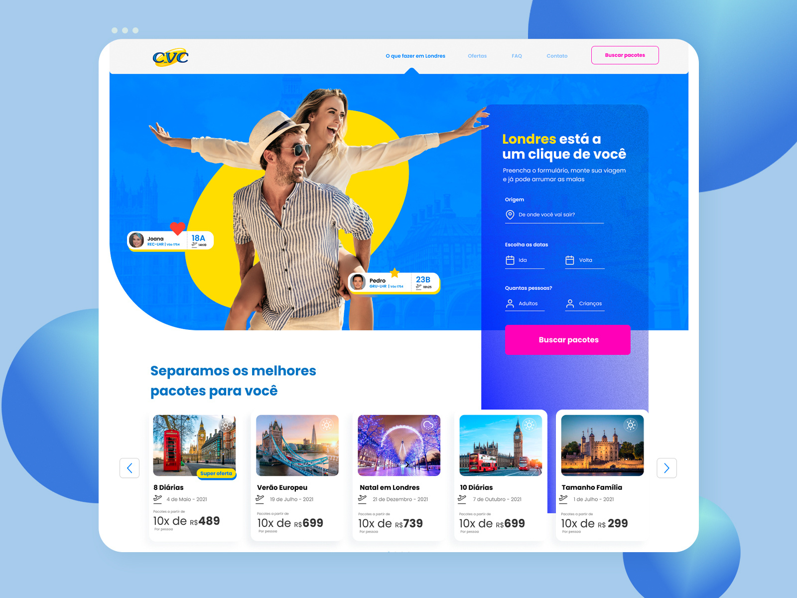 CVC - Landing page by Léo Arantes on Dribbble