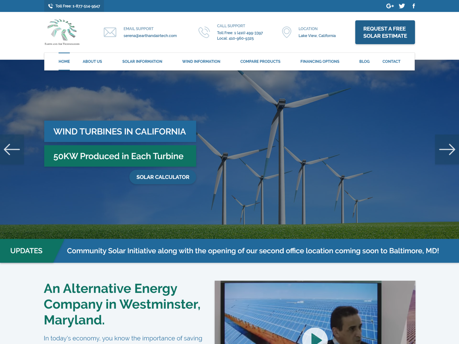 Earth and Air Web UI Design by Raza ul Mustafa on Dribbble