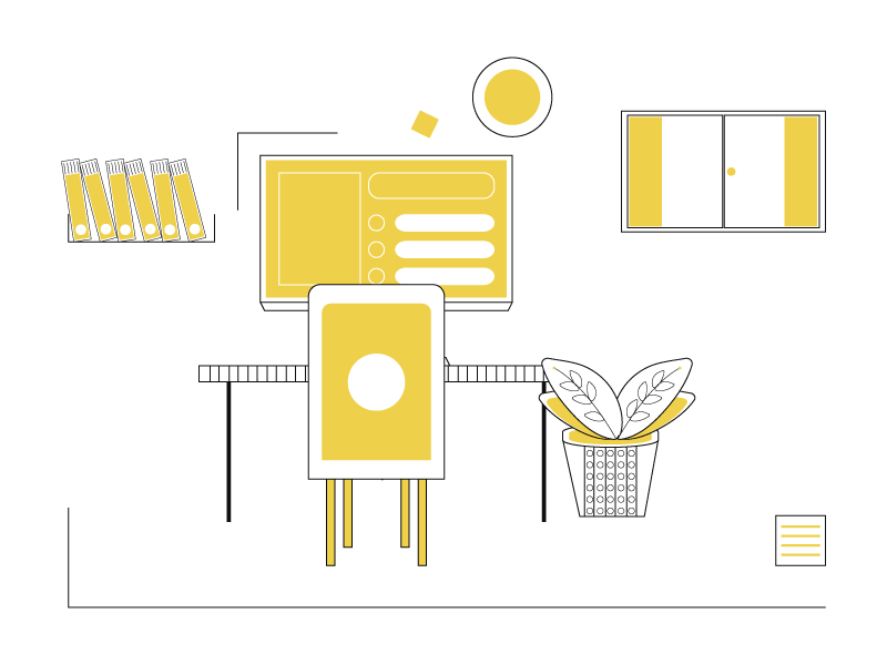 computer abstract by Krunal Soni on Dribbble