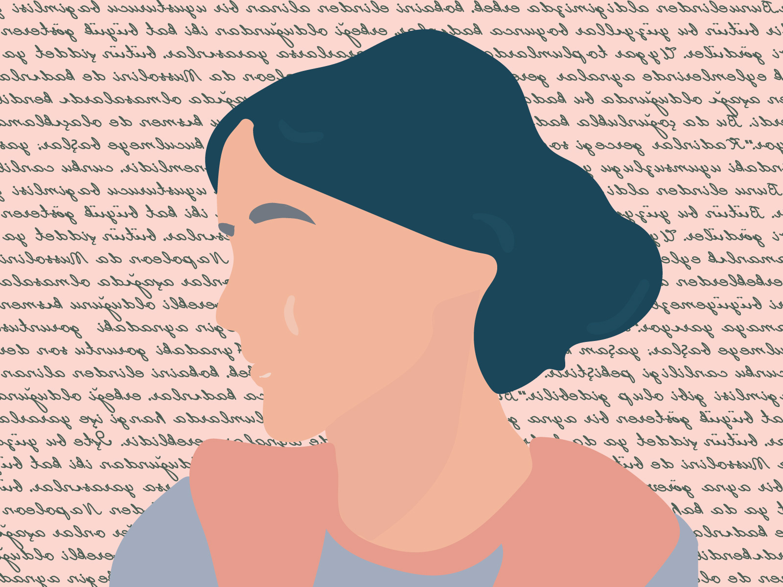 Virginia Woolf by demet hisoğlu on Dribbble