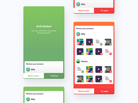Finishing screens by Tijmen for MOIJ on Dribbble
