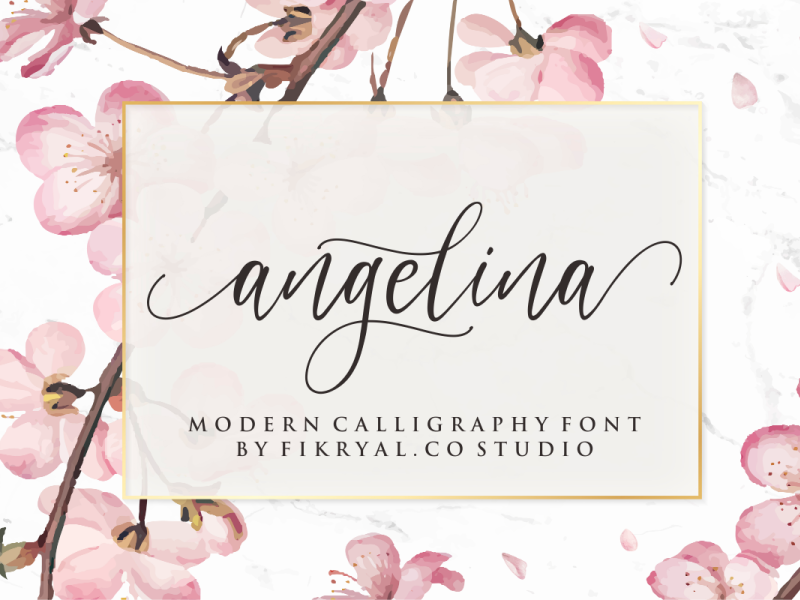 angelina by Muhamad Fikry Nuralif on Dribbble