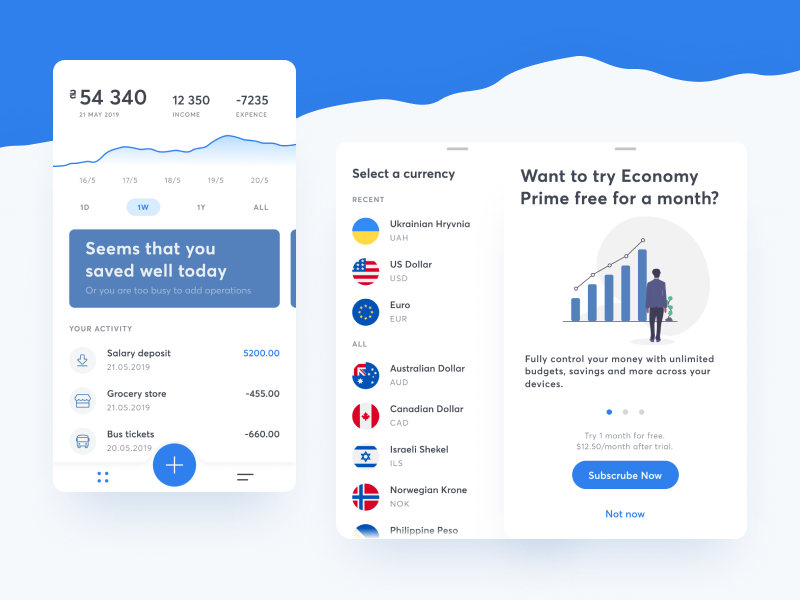 Expense Accounting Application Concept by Ilya Zdorik on Dribbble Expense Accounting Application Concept by Ilya Zdorik on Dribbble