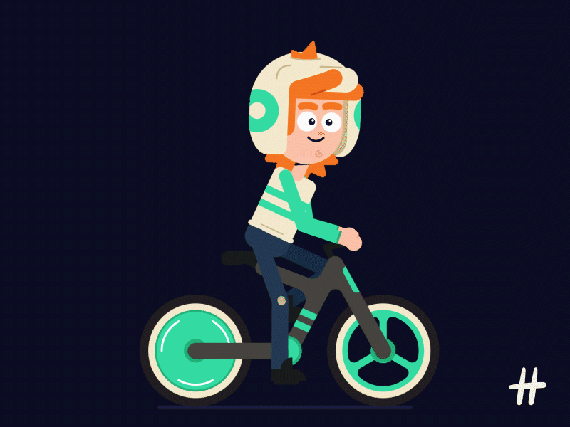 Art | Bike Cycle Animation by Hamilton Júnior on Dribbble