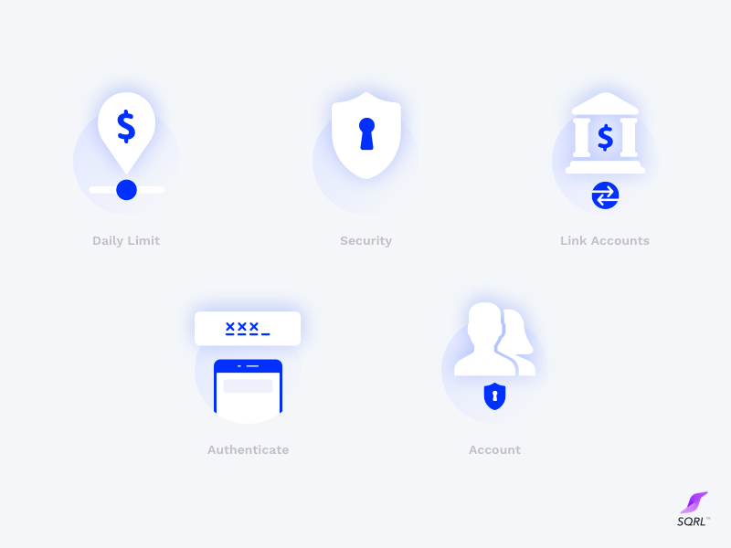 Account Creation Icons by Om Suthar on Dribbble
