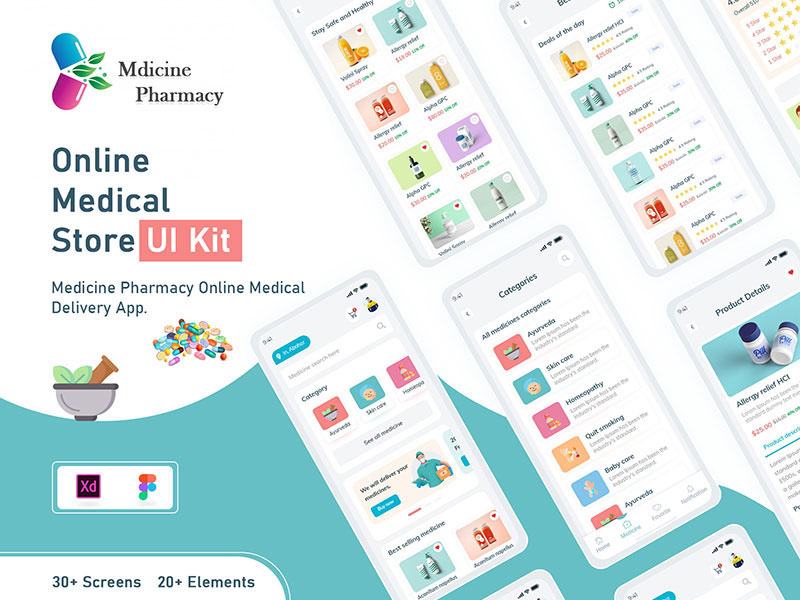 Medical order app (Online Pharmacy) by Lovepreet Singh 🥇 on Dribbble