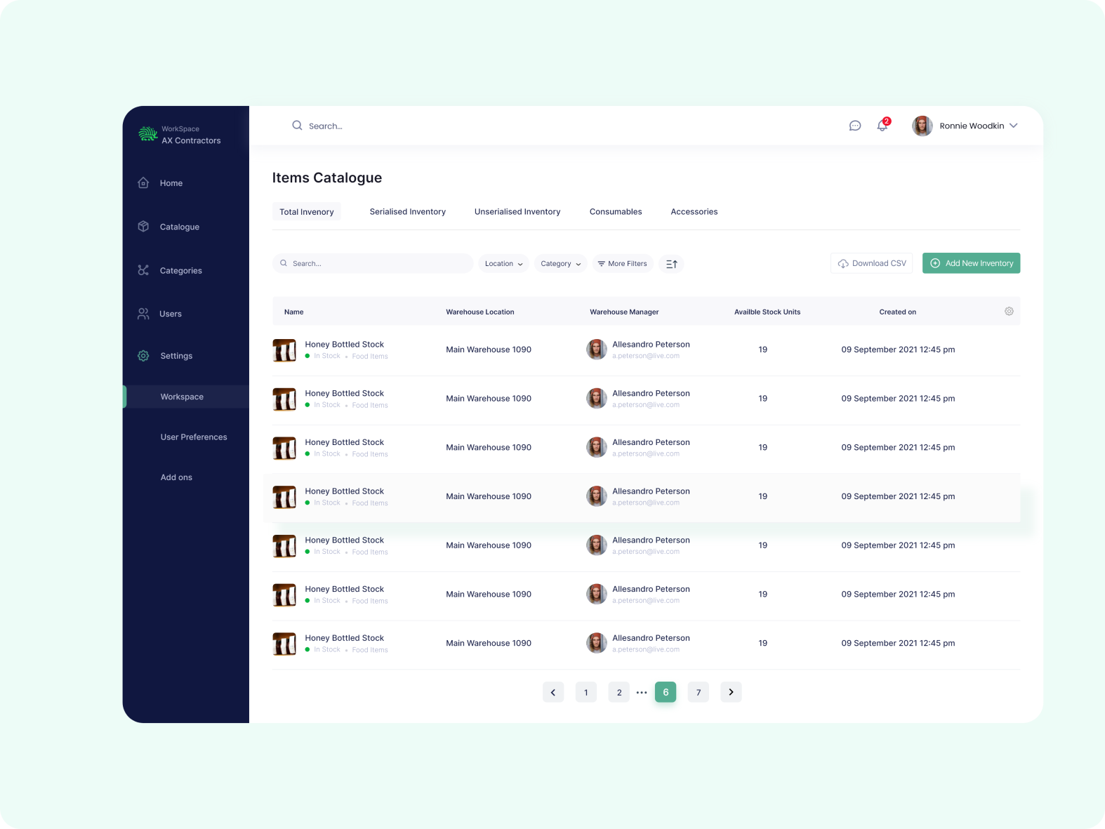 Listing Tables Design by Iqra Razzaq on Dribbble