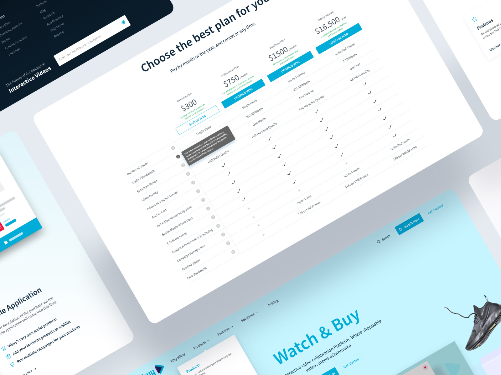 Saas Price List Page by Burak N. on Dribbble