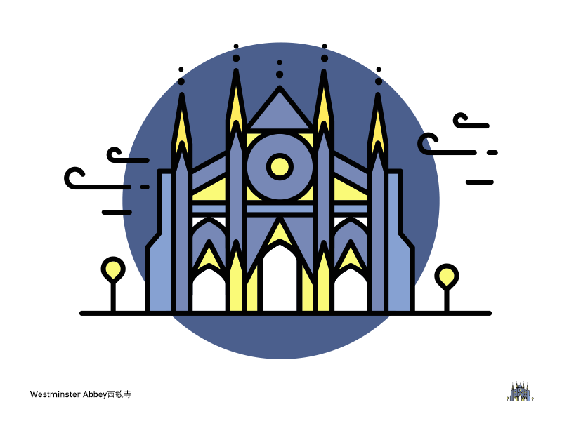 Westminster Abbey西敏寺 by Michael Wong on Dribbble