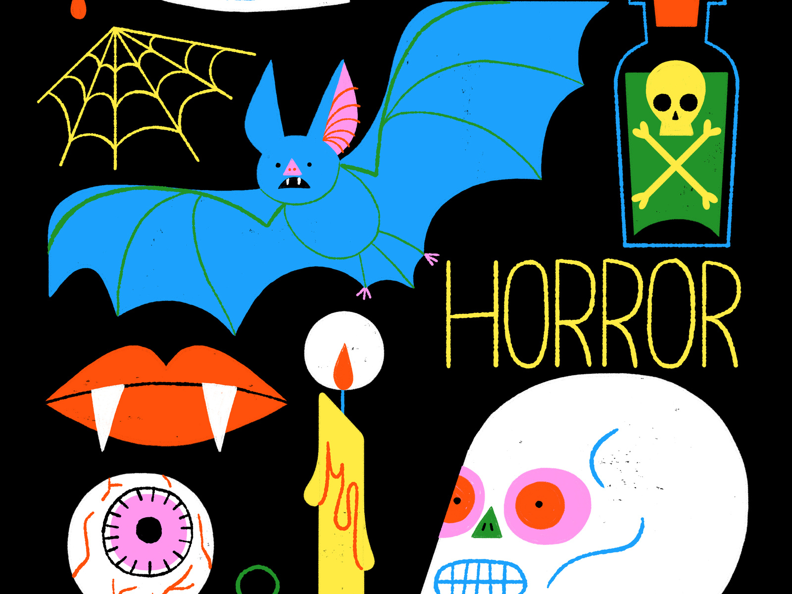 Horror by Ellen Surrey on Dribbble