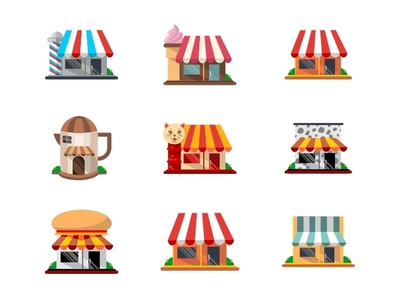 Store Icon Set by Artdover Project on Dribbble