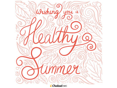 Wishing you a Healthy Summer! by Rivka Korf on Dribbble