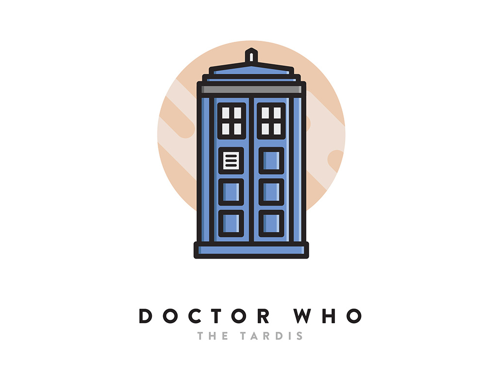 Doctor Who Icon by Sarah Hubbard on Dribbble