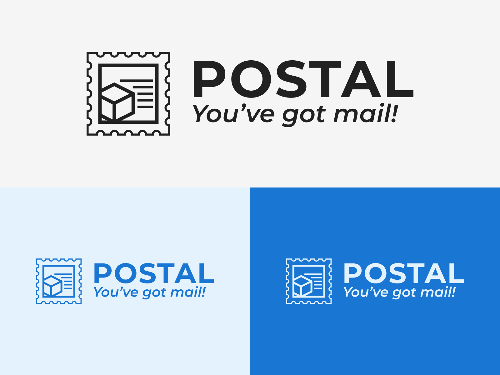 42/50 Daily Logo Challenge - Postal Service by Aryne on Dribbble