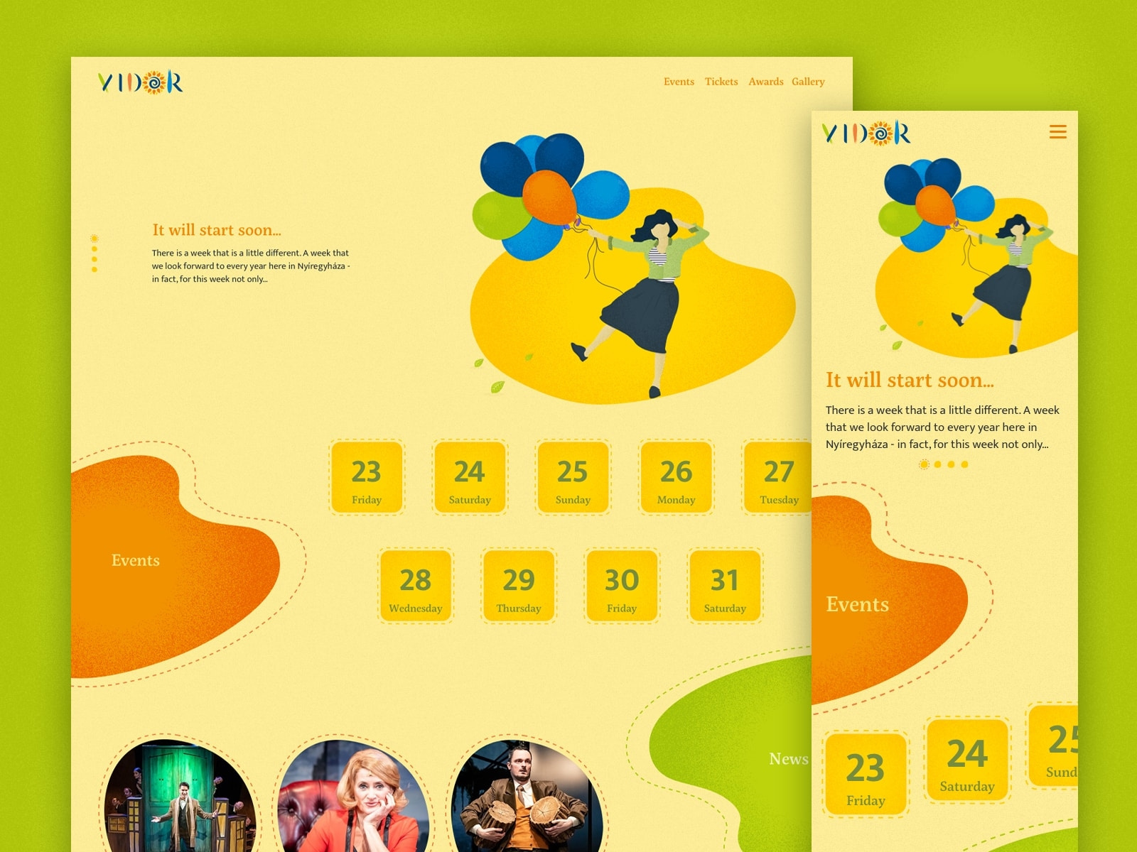 Vidor Festival by Attila Sztankovics for Ginrin on Dribbble