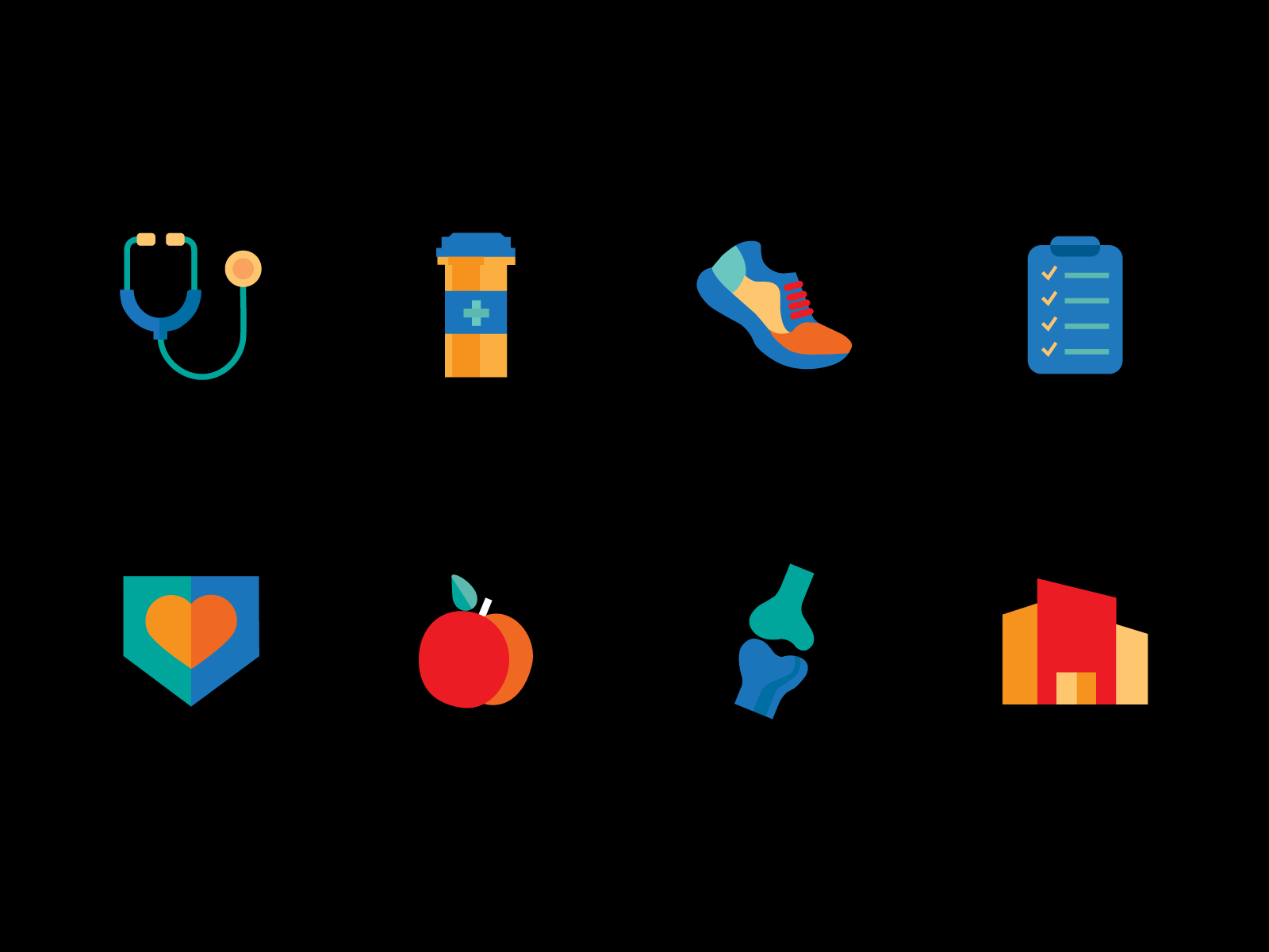 Premise Health Iconography by Shannon Yurick on Dribbble
