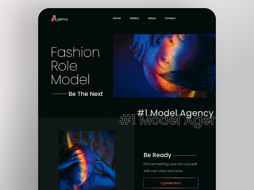 Agency Model Designs Themes Templates And Downloadable Graphic Elements On Dribbble