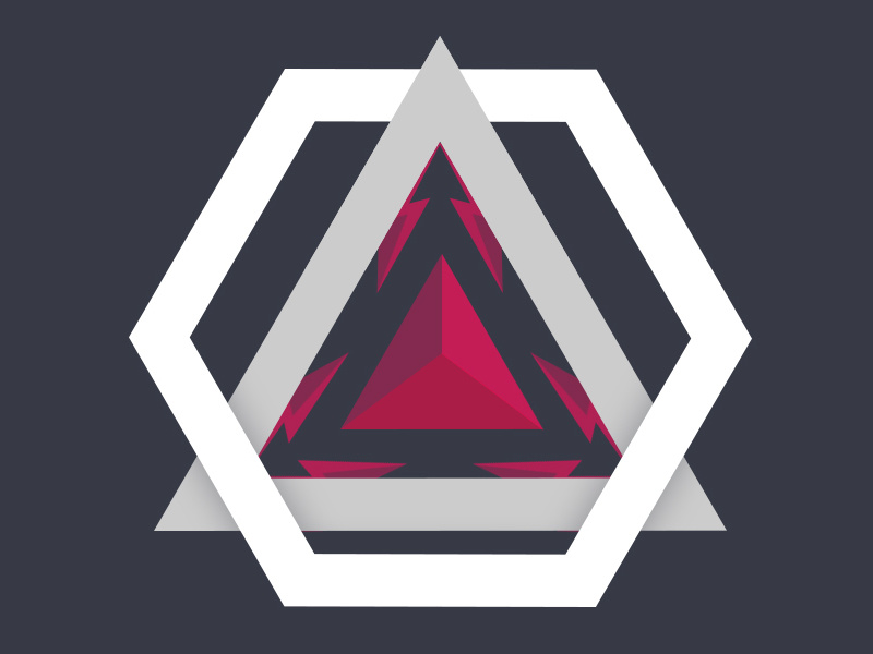 Star gate logo by Craig Smith on Dribbble