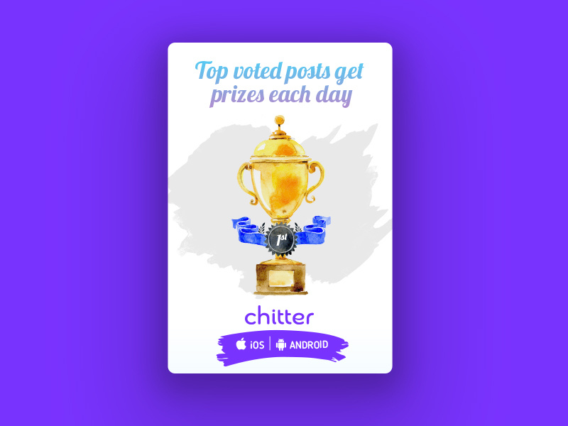 Chitter by Amir Vhora on Dribbble