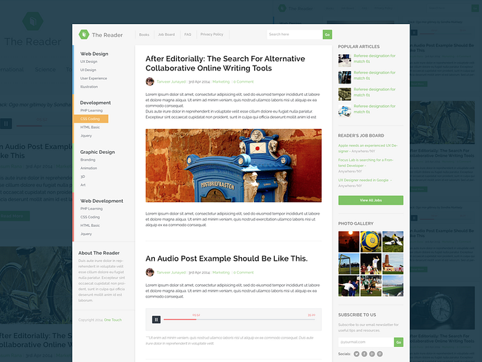 Colored Sidebar designs, themes, templates and downloadable graphic ...