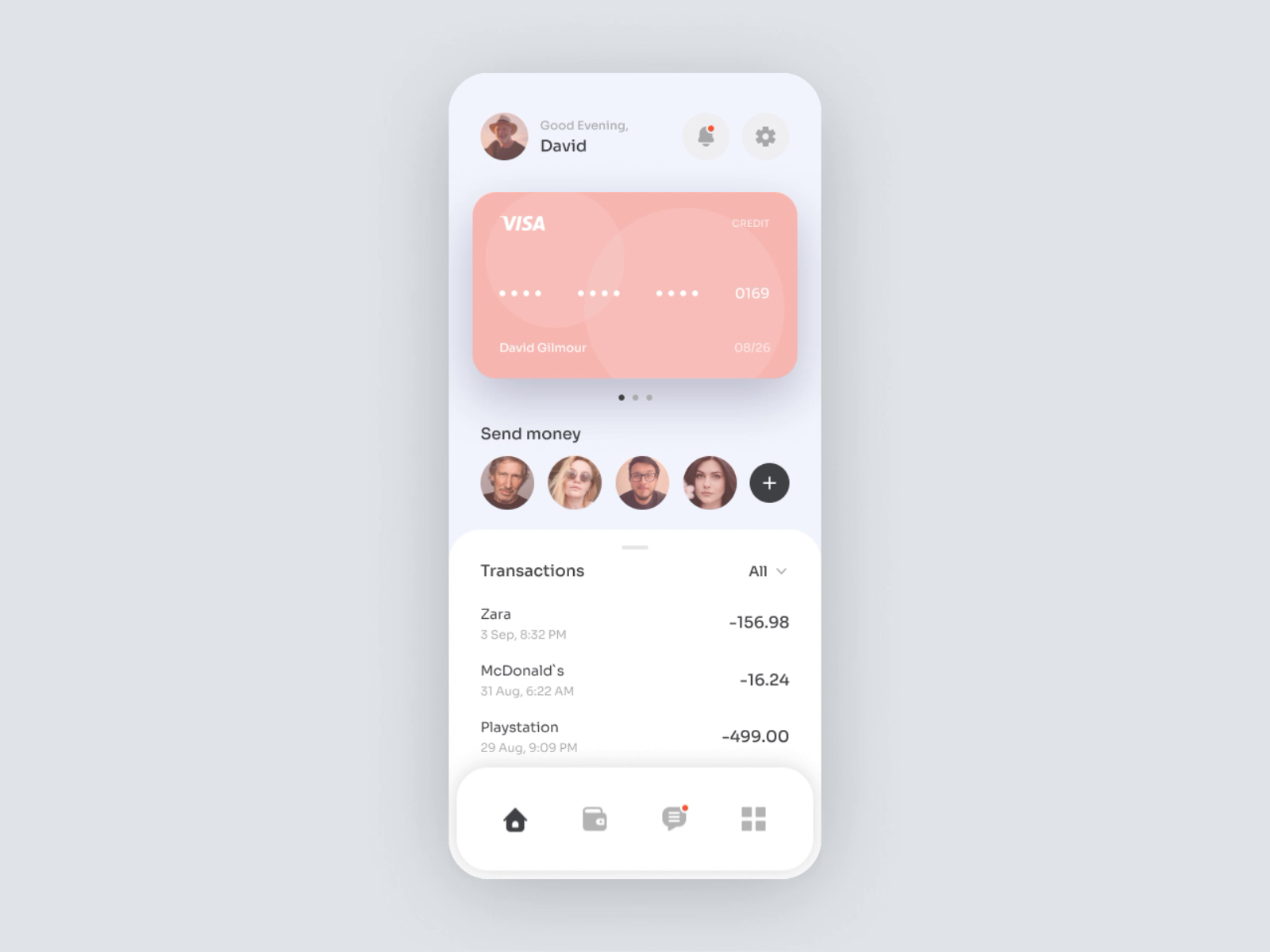 Banking app. Top up processing by Vlad 👽 for Radio Button 🔥 on Dribbble