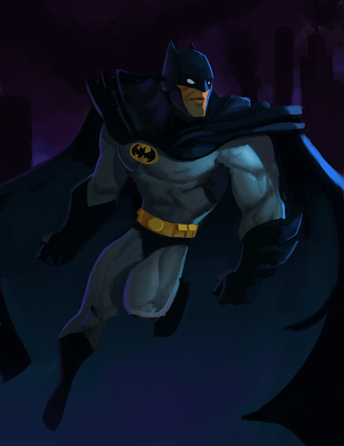 Dribbble - batman_Final.jpg by Michael B. Myers Jr.