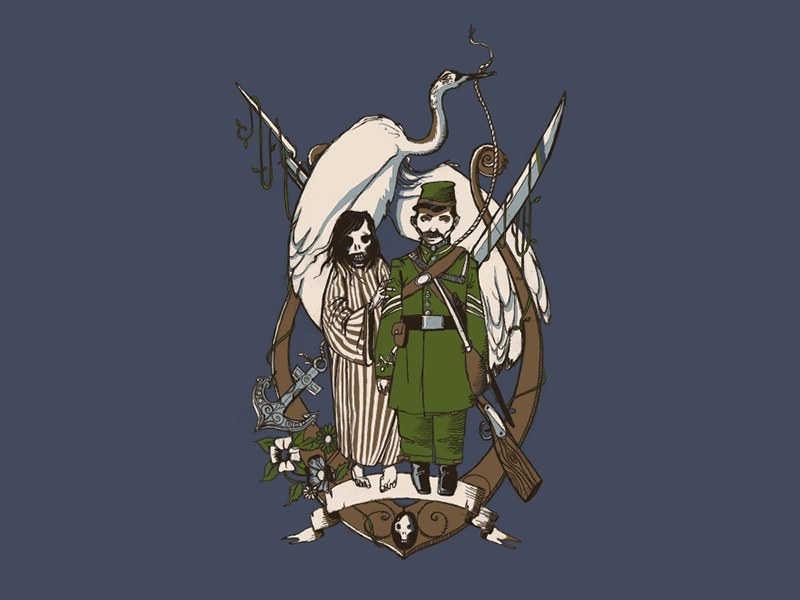 The Decemberists - tshirt design by Michael B. Myers Jr. on Dribbble