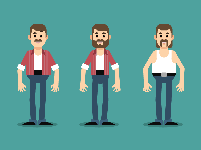 Character exploration by Michael B. Myers Jr. on Dribbble