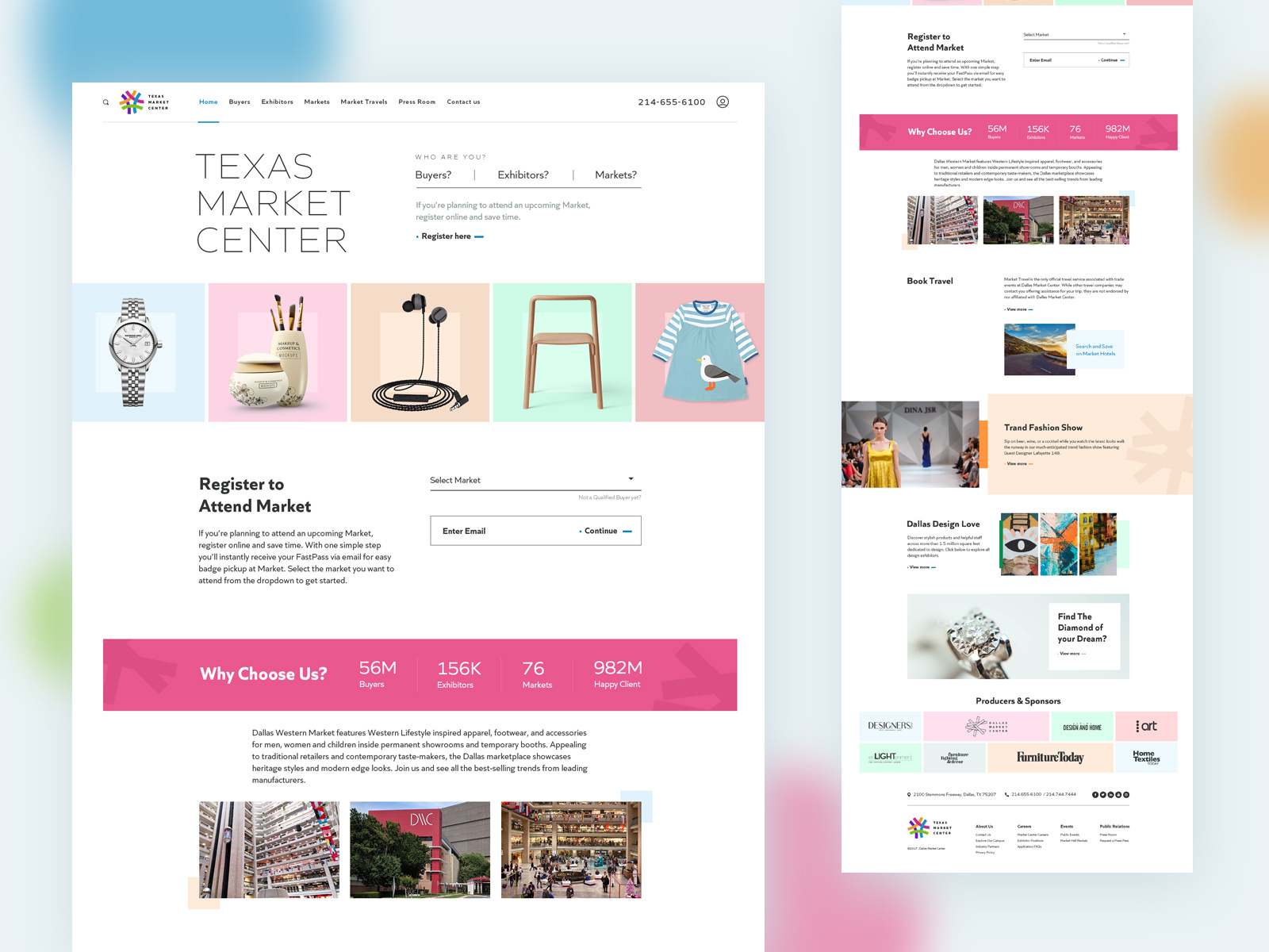 B2B Market - Landing page by Hardik Padaliya on Dribbble
