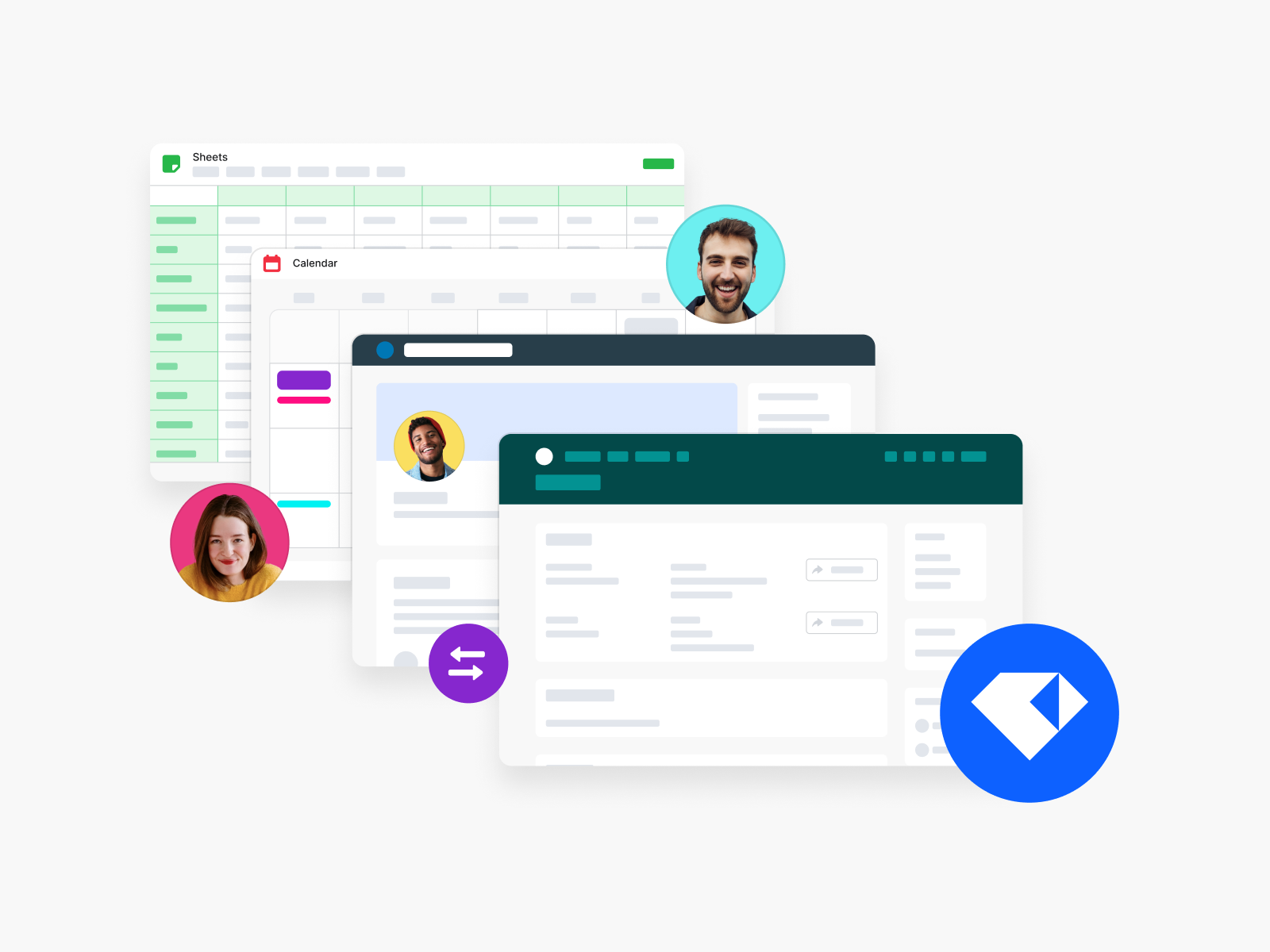 Recruiting process visual by Tanner Christensen on Dribbble