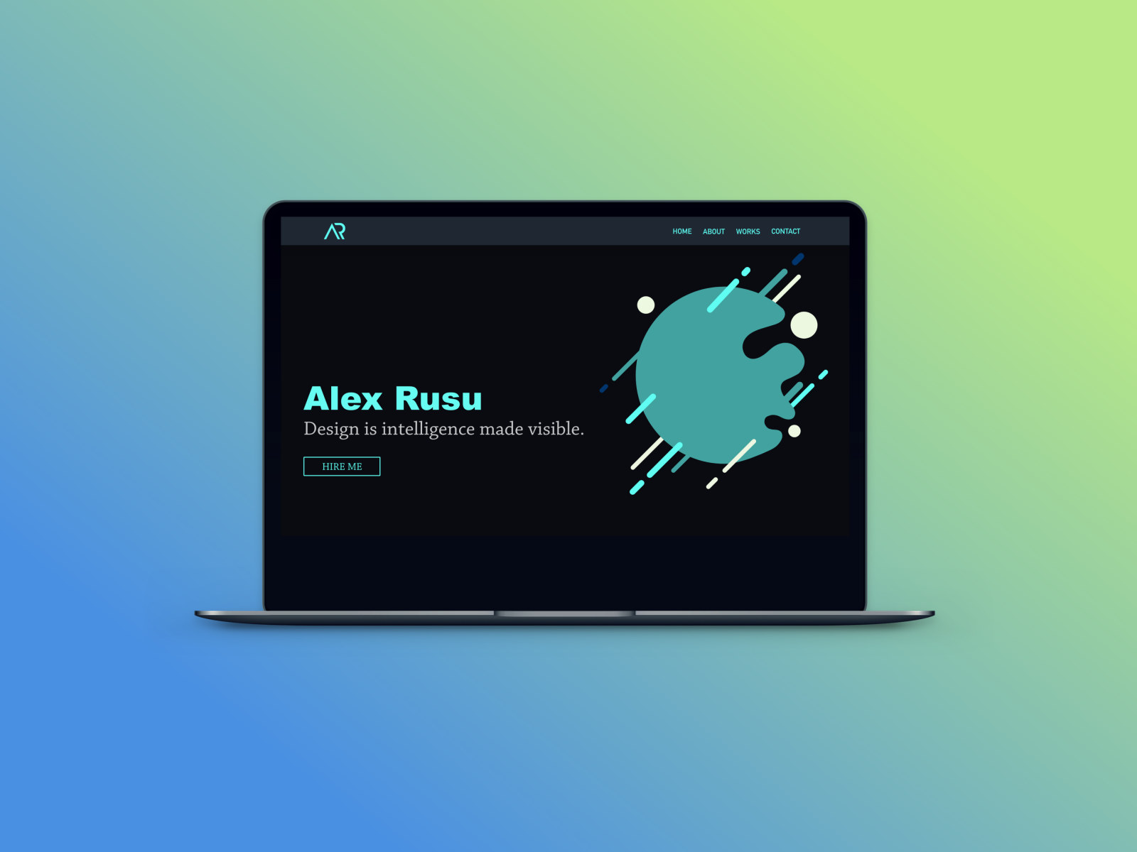Portfolio Website Design 2019 by Alex Rusu on Dribbble