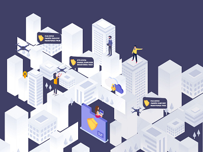 Remote ID Illustration by Emanuele Pagani on Dribbble