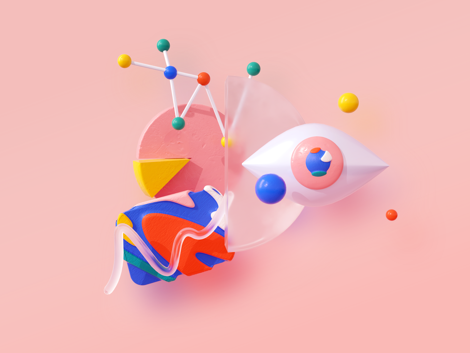 3D Data Vis by Jeremiah Shaw on Dribbble