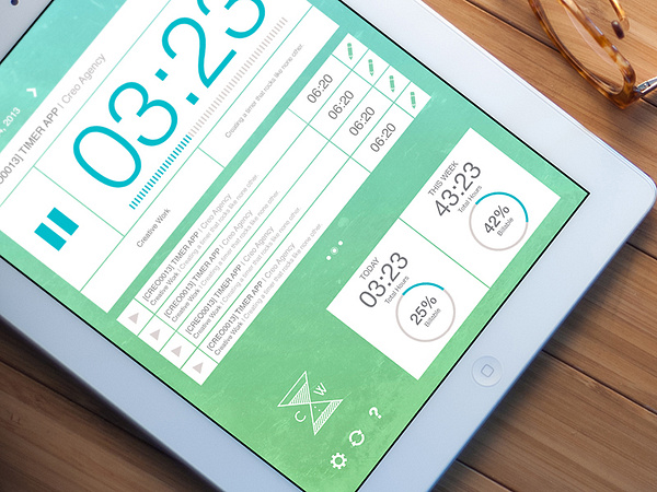 Clockwork App UI by Ryan Littrell on Dribbble