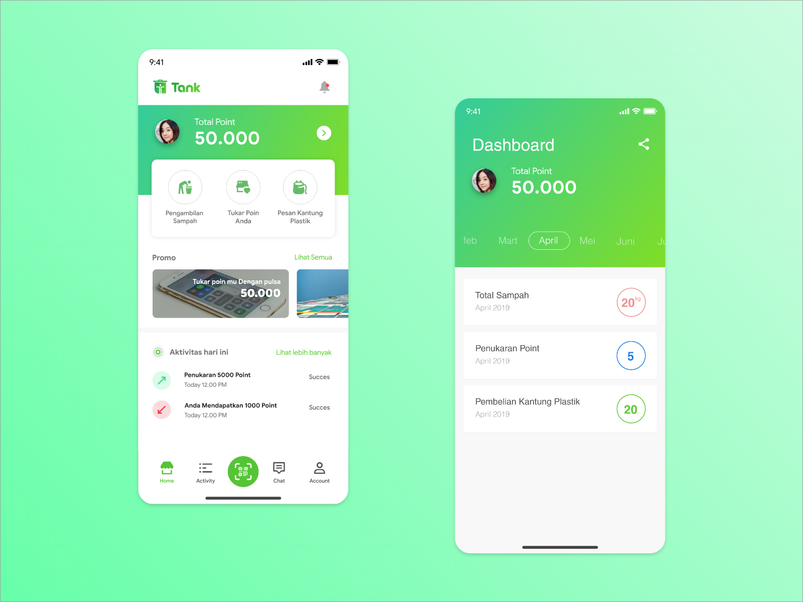 Tank (Trash Bank) by Onehourhappiness Creative on Dribbble