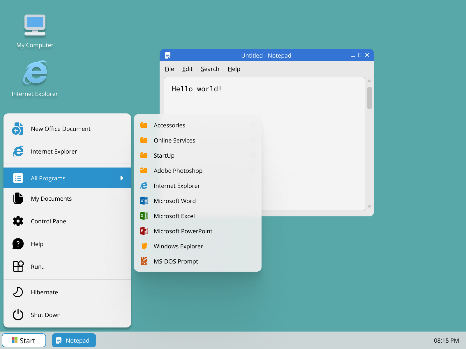 Modernizing Windows 95 Concept by Roshan on Dribbble