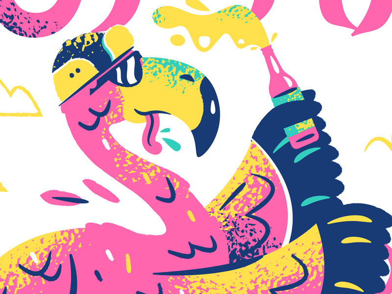 Party Time by Adam Grason on Dribbble