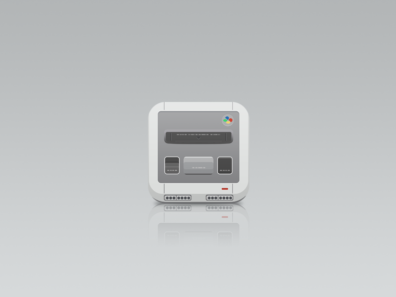 SNES ICON by cao. / *PetitBrain on Dribbble