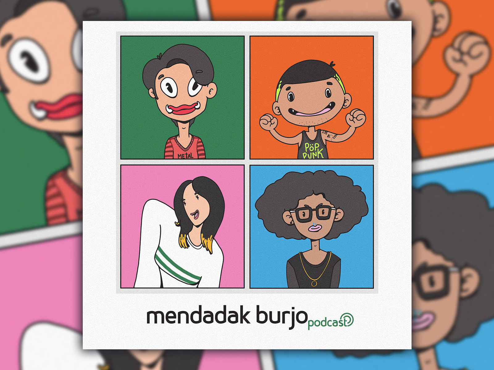 Mendadak Burjo Podcast by iyuuuung on Dribbble