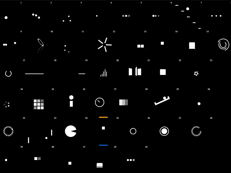 Loaders by Subin C Benny on Dribbble