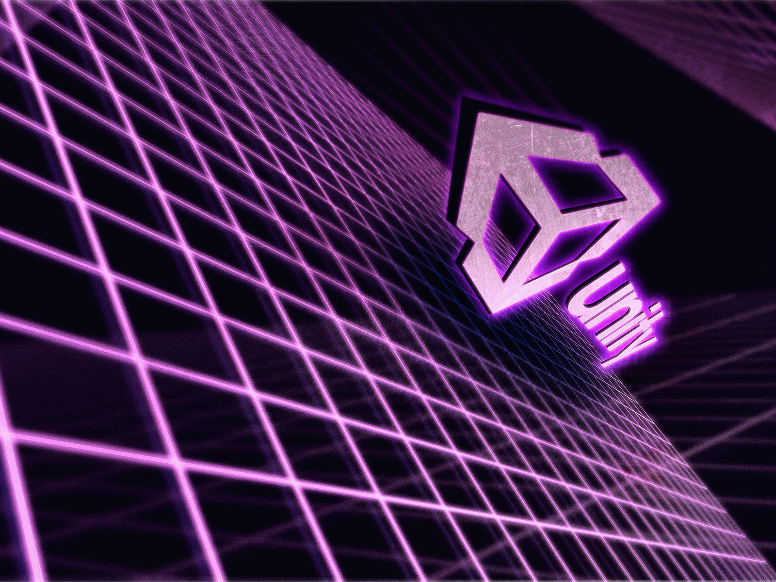 Unity Logo - 80s aesthetic by Elijah on Dribbble