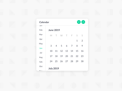 Calendar 🗓Date Picker by Fly UI Guy 🚀 on Dribbble