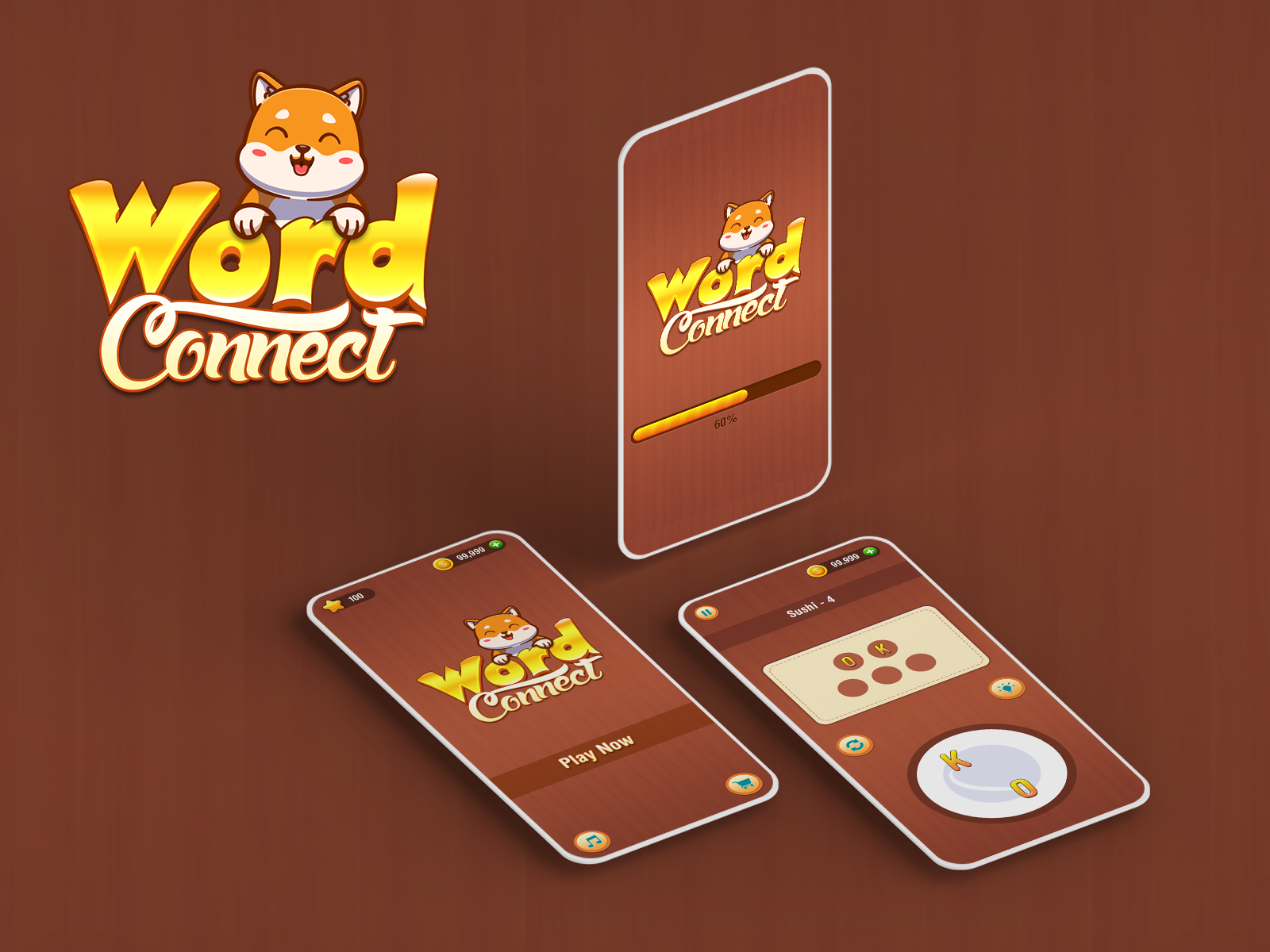 Word Connect Game Design by Rutvik Maniya on Dribbble